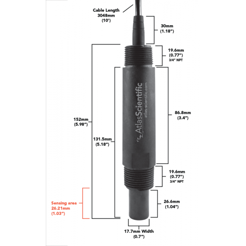 Atlas Scientific Industrial pH Probe at MG Super Labs India