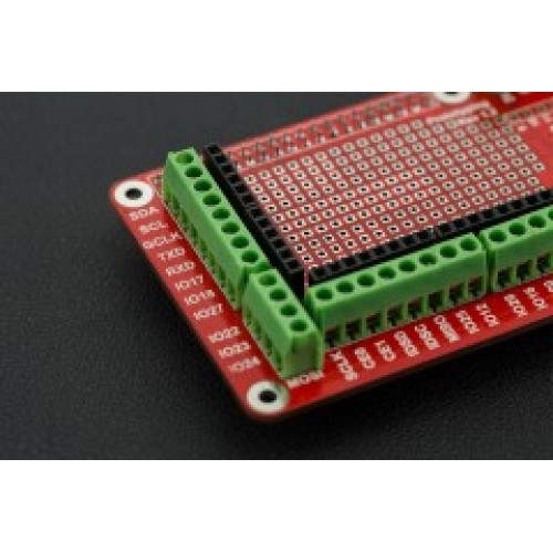 Prototyping Hat for Raspberry Pi at MG Super Labs India