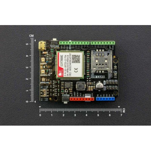 SIM7000E Arduino NB-IoT/LTE/GPRS/GPS Expansion Shield at MG Super Labs ...
