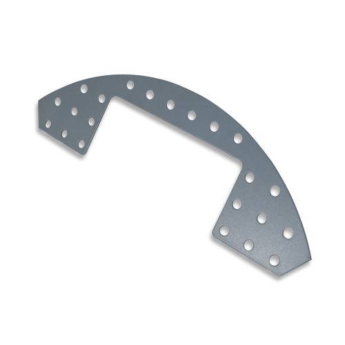 Rounded Plate Explansion Kit: Punched Metal Expansion Plate for ...