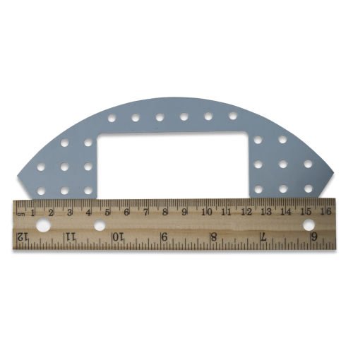 Rounded Plate Explansion Kit: Punched Metal Expansion Plate for ...