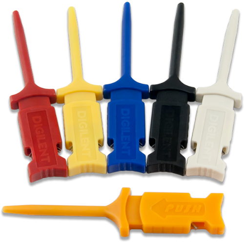 Mini Grabber Test Clips (6-pack) for use with Instrumentation Flywires ...