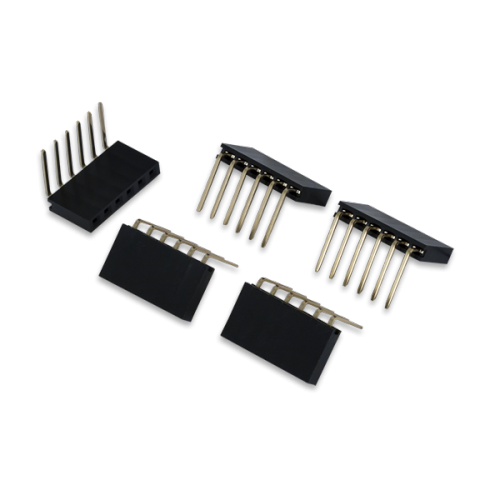 Pmod Female Right Angle 6-pin Header (5-pack) at MG Super Labs India