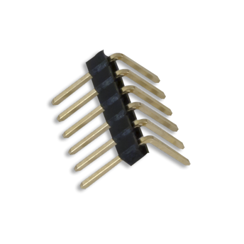 Pmod Male Right Angle 6-pin Header (5-pack) at MG Super Labs India