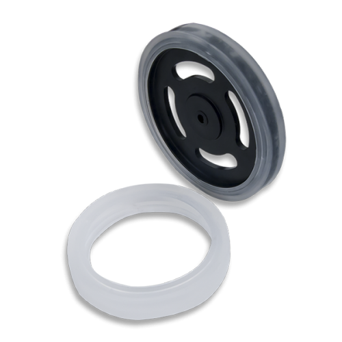 Sticky Rubber Tires (Pair): Kraton Polymer Wheel Covers to Add Traction ...