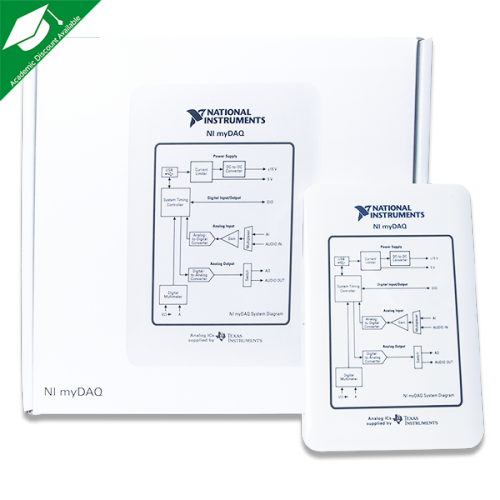 NI myDAQ with LabVIEW and Multisim 30-day Evaluation Software at MG ...