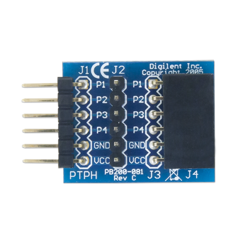 Pmod TPH: 6-pin Test Point Header at MG Super Labs India