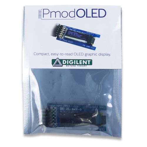 Pmod OLED: 128 x 32 Pixel Monochromatic OLED Display at MG Super Labs India