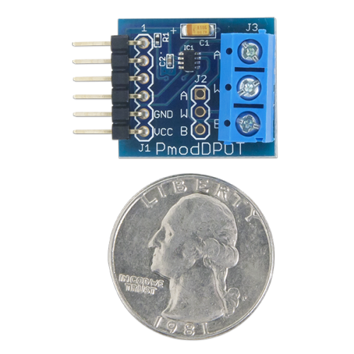 Pmod DPOT: Digital Potentiometer at MG Super Labs India