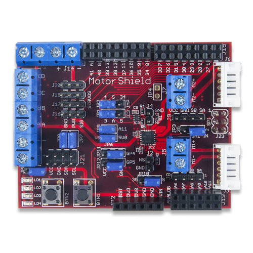 Motor Shield: Add-on Board at MG Super Labs India