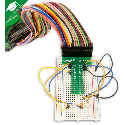 Breadboard Breakout with Ribbon Cable for Analog Discovery at MG Super ...