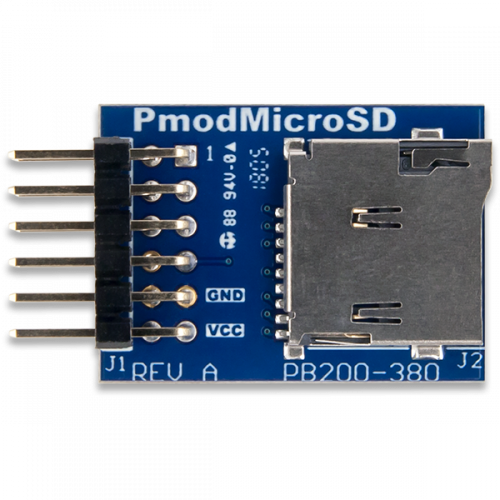 Pmod MicroSD: microSD Card Slot at MG Super Labs India