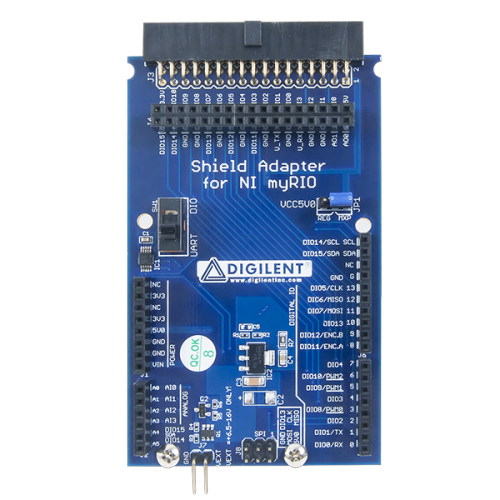 Shield Adapter (Uno R3) for NI myRIO at MG Super Labs India