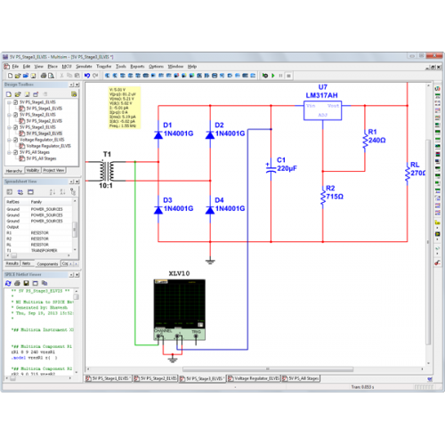 NI Multisim Student Edition Circuit Design and Simulation Software 14.0 ...