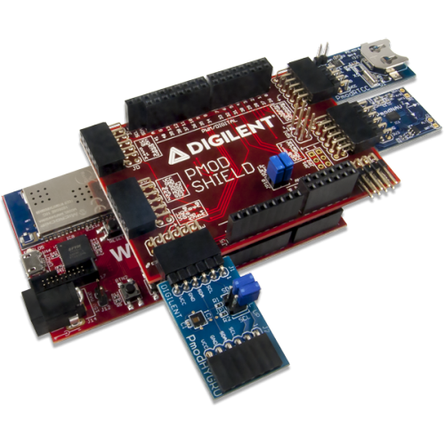 Pmod Shield: Adapter Board for Uno R3 Standard to Pmod at MG Super Labs ...