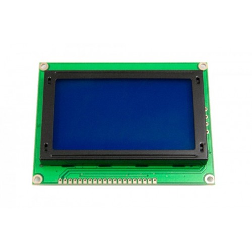 128x64 Graphical LCD(Blue) at MG Super Labs India