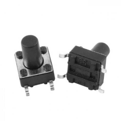 Tactile Button - SMD (6mm) at MG Super Labs India