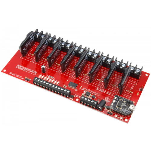 Reactor Sensor Controlled Relay 8-Channel Solid State + 8-Channel 8-Bit ...