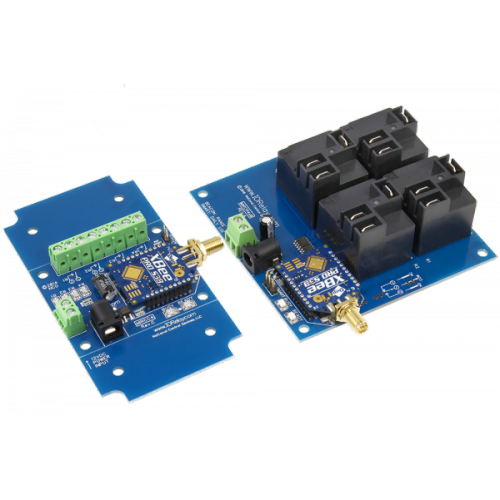 Wireless Contact Closure Remote High-Power Relay Controller 4-Channel 1 ...