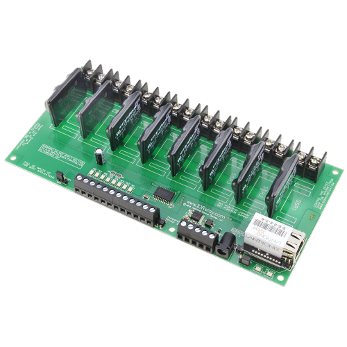 Ethernet Relay Board with Solid State Relays at MG Super Labs India