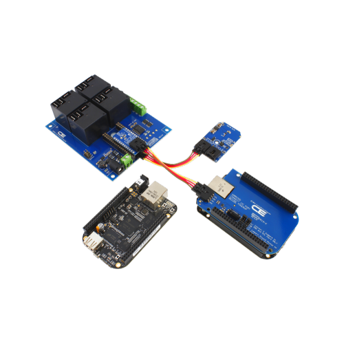 4-Channel DPDT Signal Relay Shield + 4 GPIO with IoT Interface at MG ...