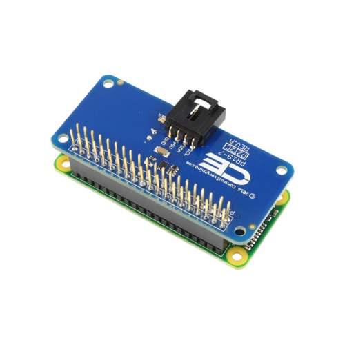 I2C Shield for Raspberry Pi Zero with Outward Facing I2C Port at MG ...