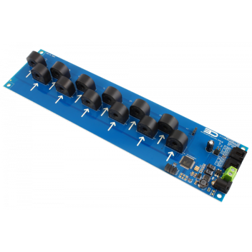 12-Channel On-Board 95% Accuracy AC Current Monitor with I2C Interface ...