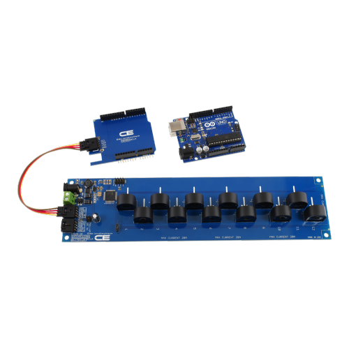 12-Channel On-Board 95% Accuracy AC Current Monitor with I2C Interface ...