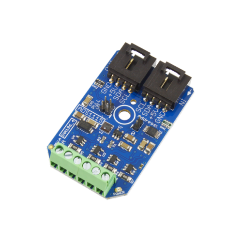 4-Channel 4-20 mA Current Loop Receiver 16-Bit ADS1115 I2C Mini Module ...