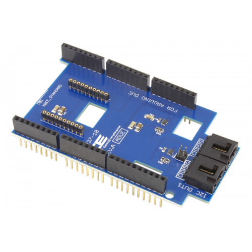 Dual I2C Shield for Arduino Due with Modular Communications Interface ...