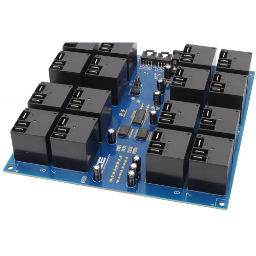 16-Channel High-Power Relay Controller with I2C Interface at MG Super ...