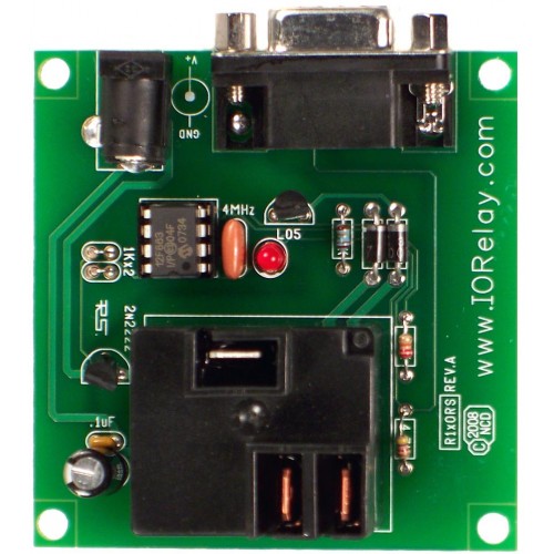 RS-232 1-Channel High-Power Relay Controller with Serial Interface LOW ...