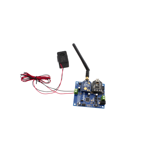 Industrial Current Monitor 1-Channel 10-100 Max Amps Wired Split Core ...