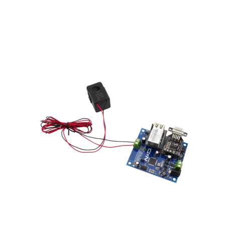 Industrial Current Monitor 1-Channel 10-100 Max Amps Wired Split Core ...