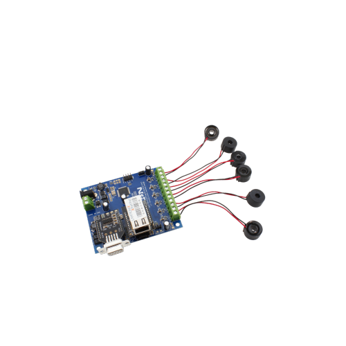 Industrial Current Monitor 6-Channel 5-20 Max Amps Wired Solid Core ...