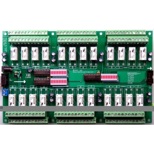 XR Expansion 24 Channel DPDT Signal Relay Controller at MG Super Labs India