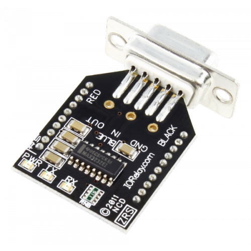 RS-232 Serial Communications Module with MAX3232 ZRS at MG Super Labs India