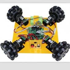 4WD Omni Wheel Arduino Compatible Mobile Robotics car at MG Super Labs ...