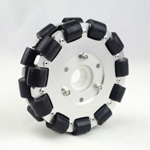 Mecanum Omni Directional Wheel -127mm Double Aluminum at MG Super Labs ...