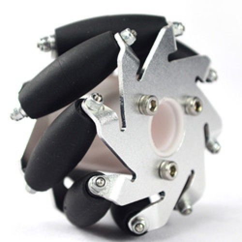 Mecanum Omni Directional Wheel Right-60mm,Aluminum at MG Super Labs India