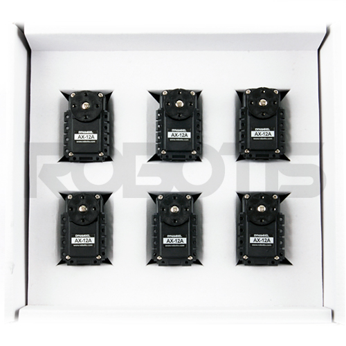 DYNAMIXEL AX-12A 6pcs Bulk at MG Super Labs India