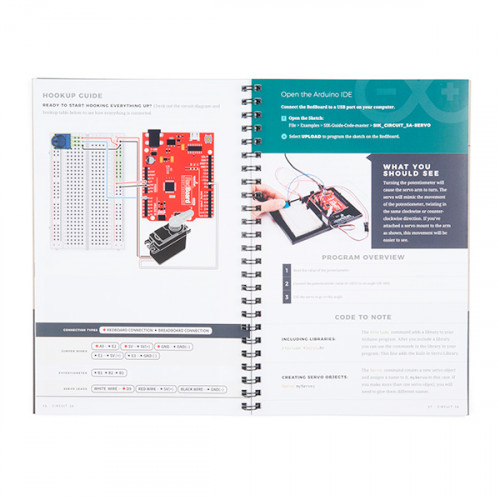 SparkFun Inventor's Kit Guidebook - v4.1 at MG Super Labs India