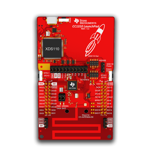 SimpleLink CC1310 Sub-1 GHz (MCU) LaunchPad at MG Super Labs India