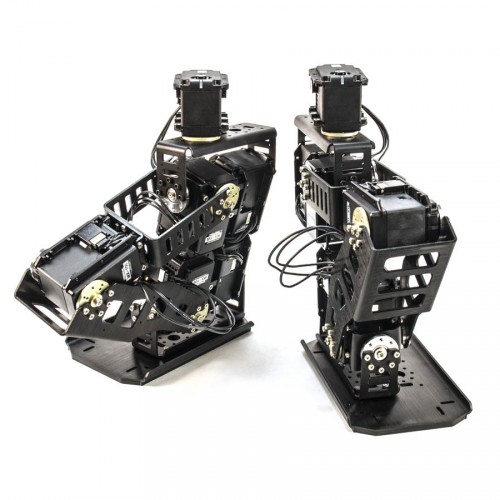 Custom MX-106T 6 DOF Humanoid Robot Leg Kit Set at MG Super Labs India