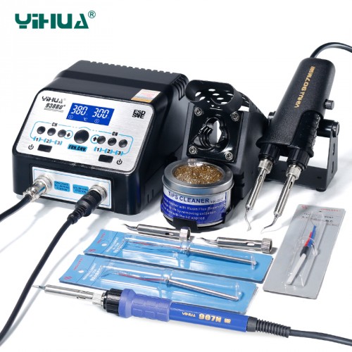 Heating Tweezers Soldering Iron 220V Double Solder Soldering Iron ...