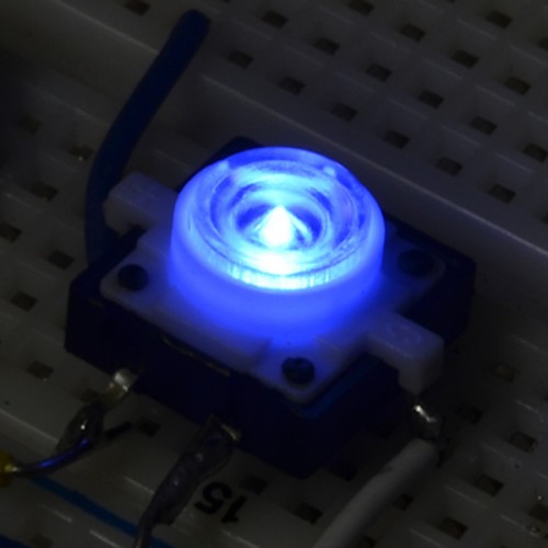 LED Tactile Button - Blue at MG Super Labs India