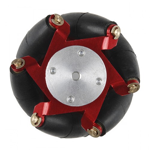 Mecanum omni directional wheels - 4 pack at MG Super Labs India